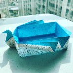 Origami crane box – 2 in 1 pattern – The Frill Seeker